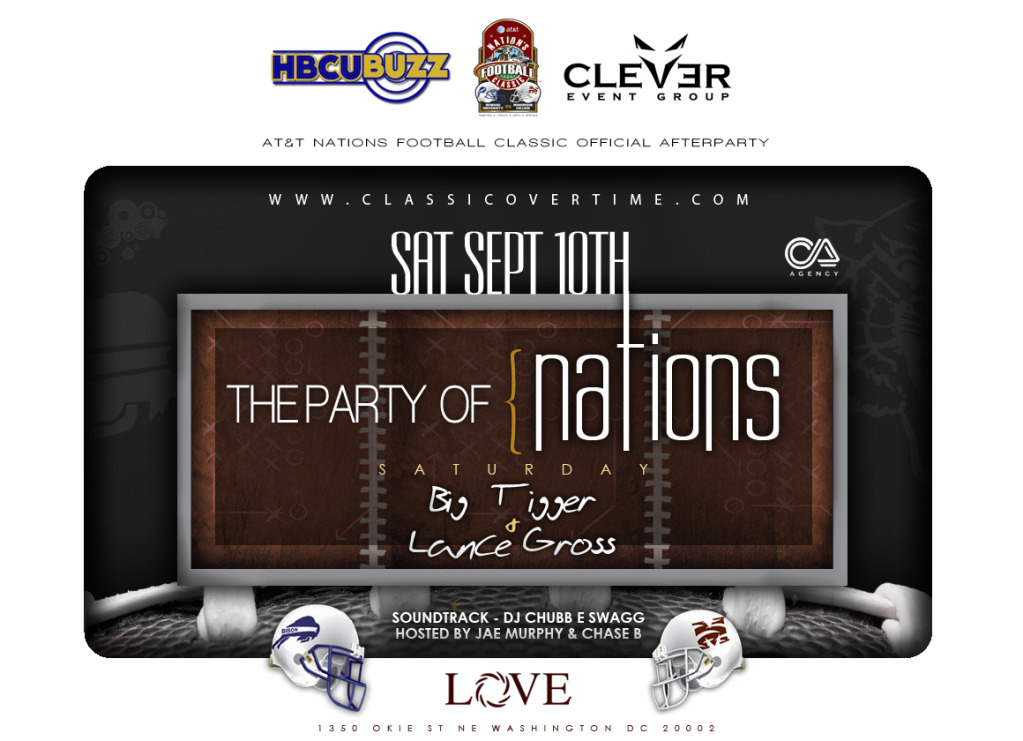 HBCU Buzz Presents: Nations Classic Howard vs Morehouse Overtime Party ...