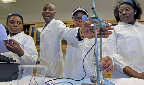 Cheyney professor strives for grants to encourage minorities in math ...