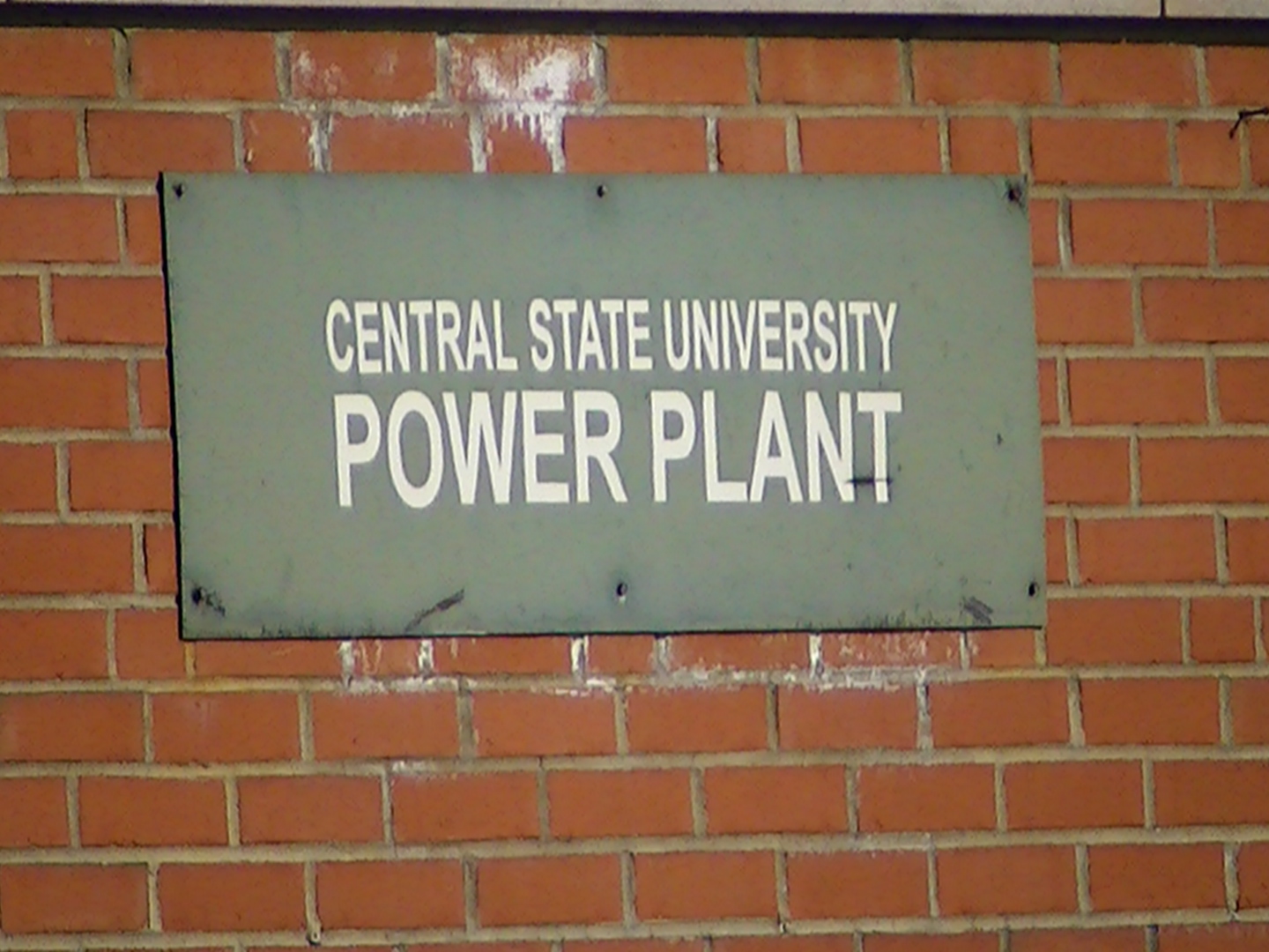 Historical Landmark: The CN&I Power Plant on the Campus of Central ...