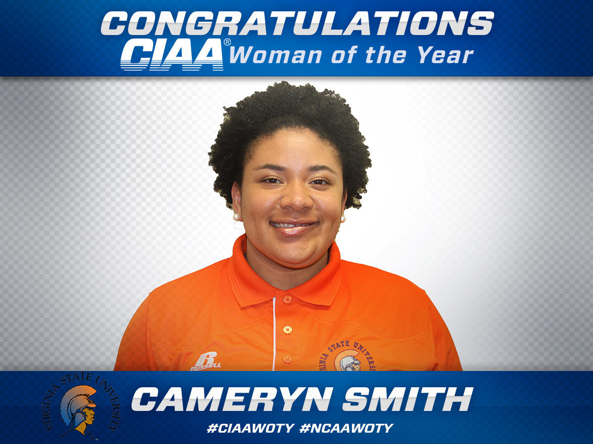 VSU's Softball Standout Cameryn Smith Named 2016 CIAA Woman Of The Year ...
