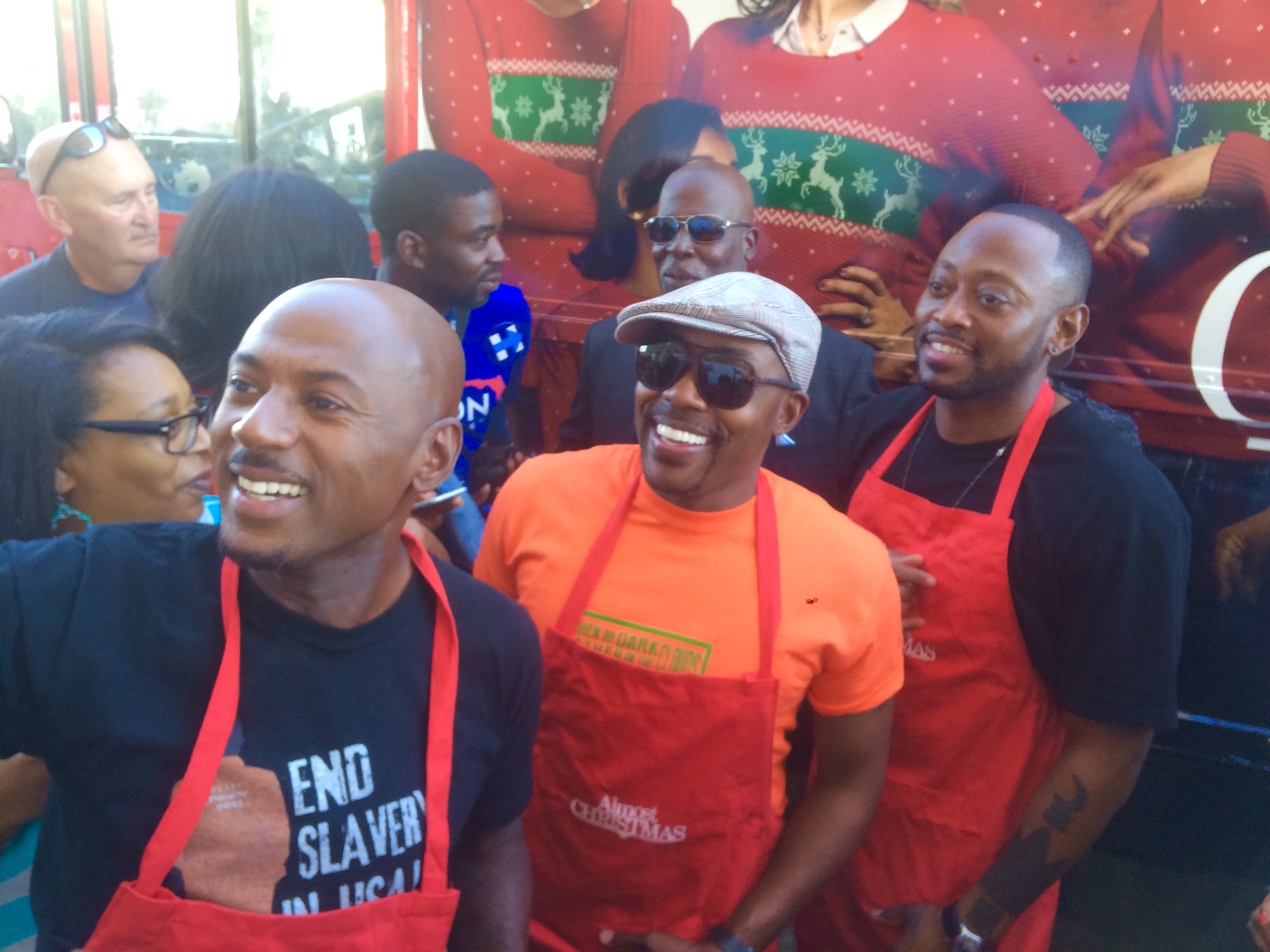 Omar Epps, Will Packer, DC Young Fly, And Romany Malco Bring Christmas ...