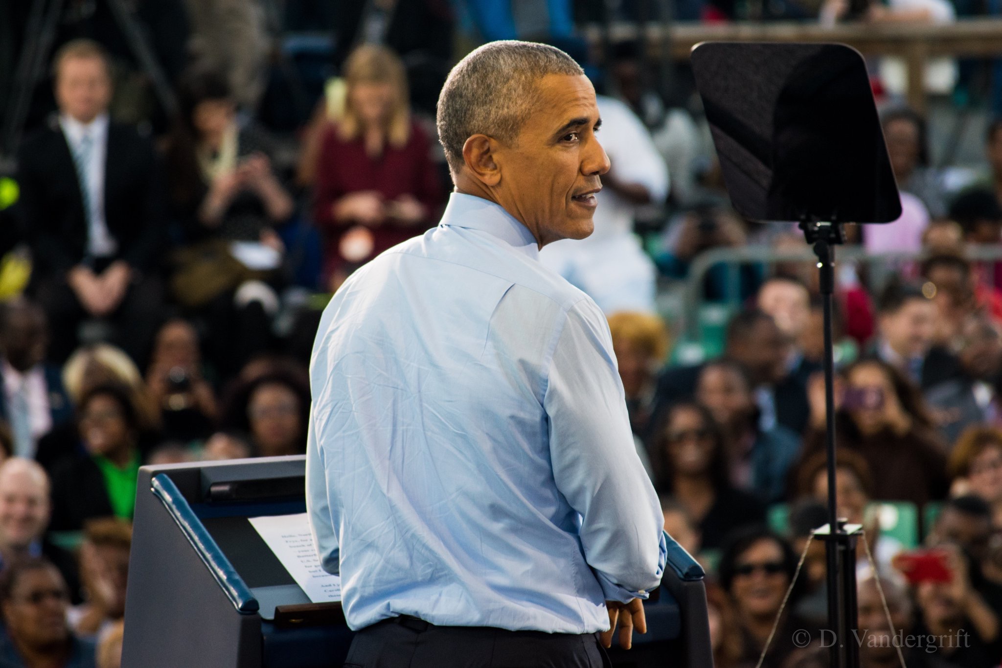 President Barack Obama Reflects On Personal Heroes During Forum At NCAT ...