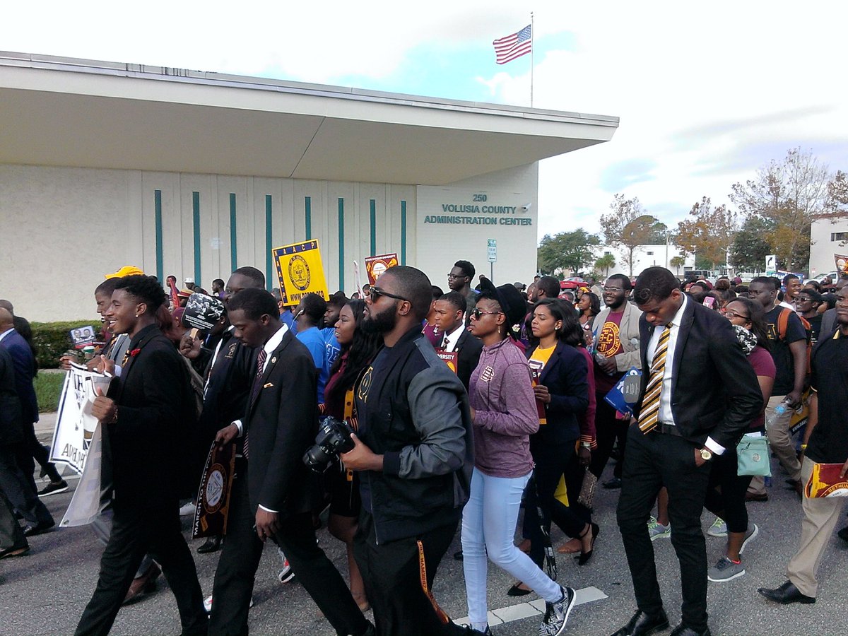 Hundreds Of HBCU Students March To The Polls For Early Voting - HBCU Buzz