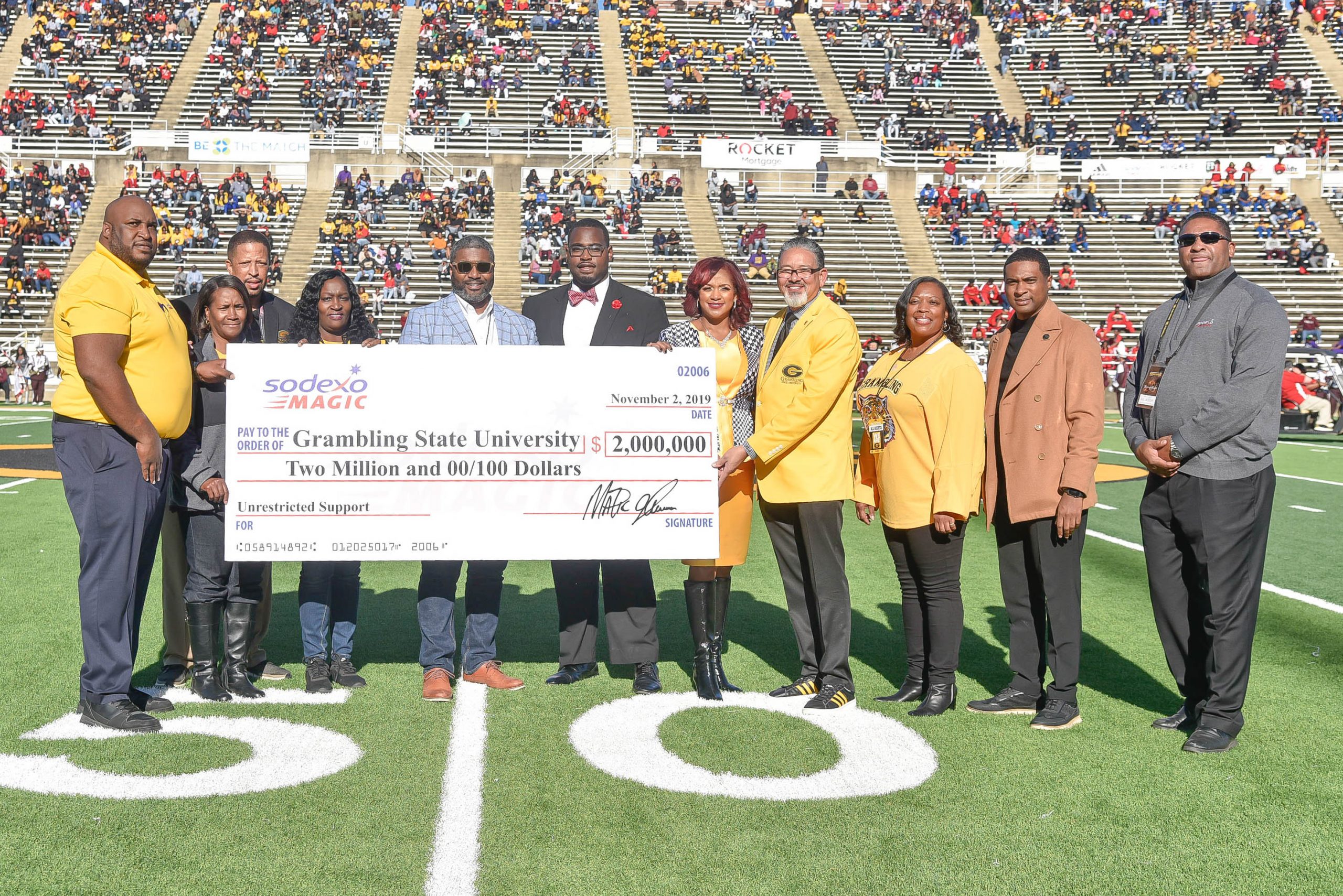 Magic Johnson’s Sodexo Gives $2M To Grambling State - HBCU Buzz