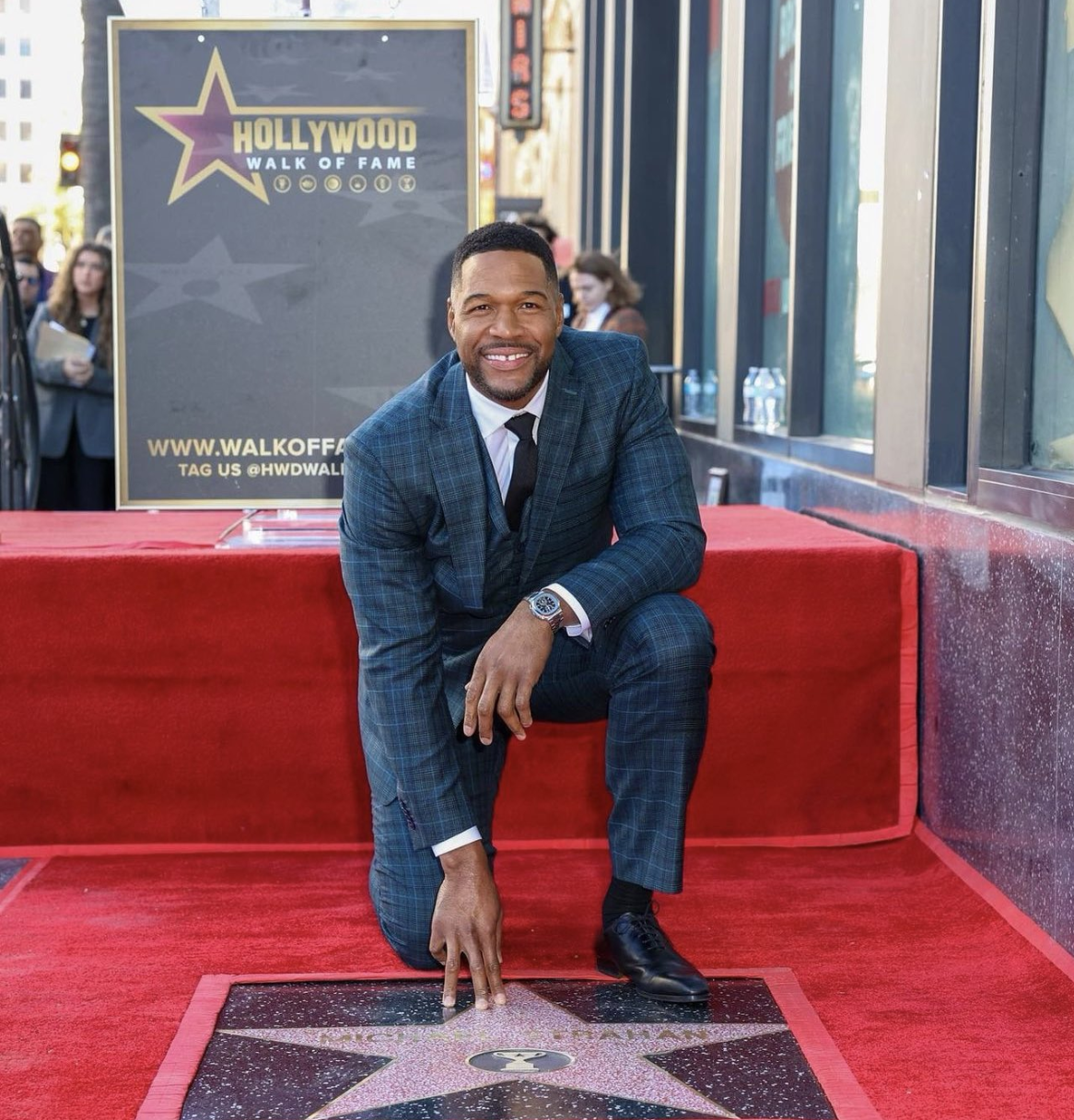 Texas Southern Alum Michael Strahan Receives Hollywood Walk of Fame ...