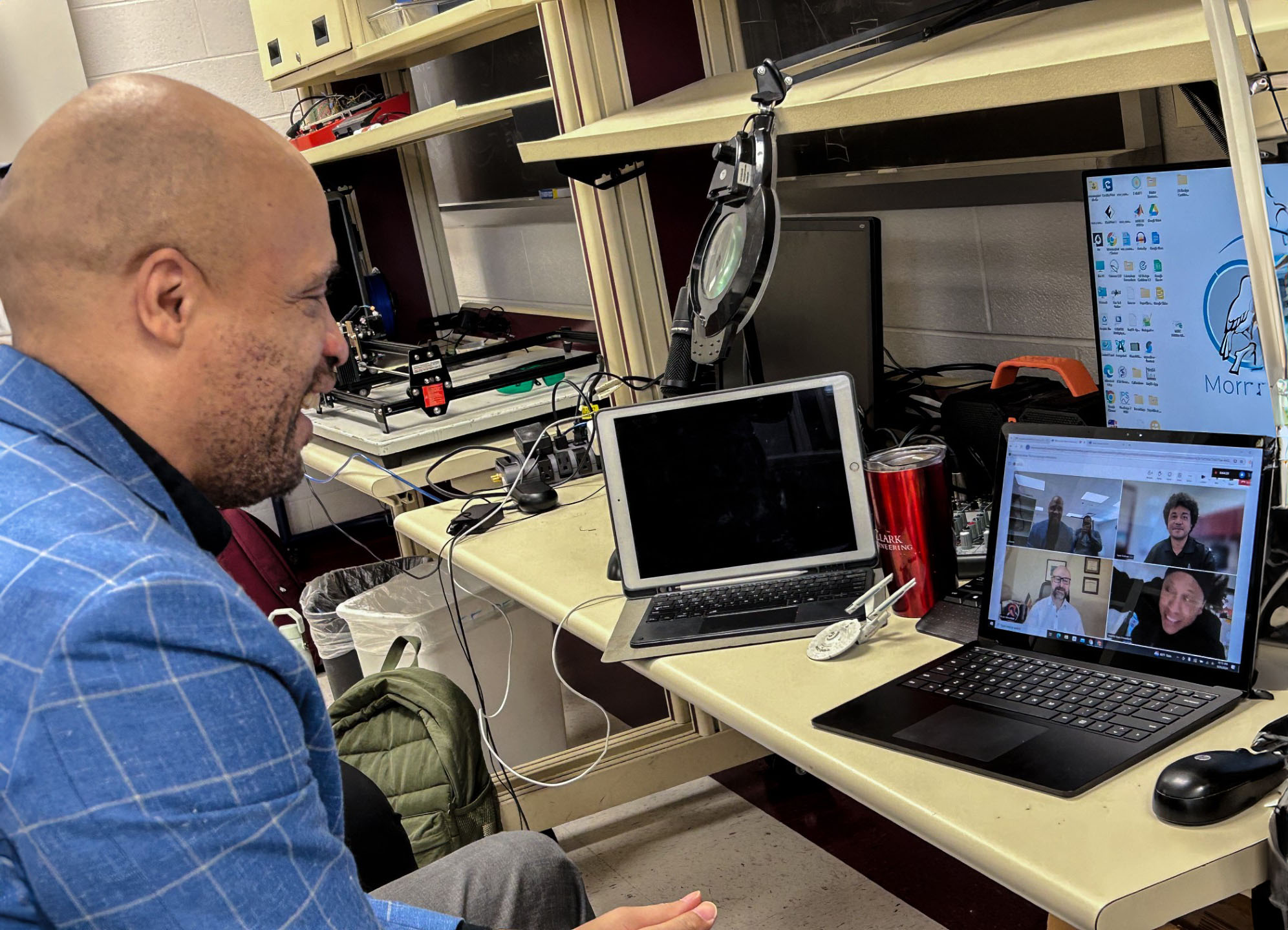 HBCU Professor and Students Virtually Interview NASA Astronaut in Space ...