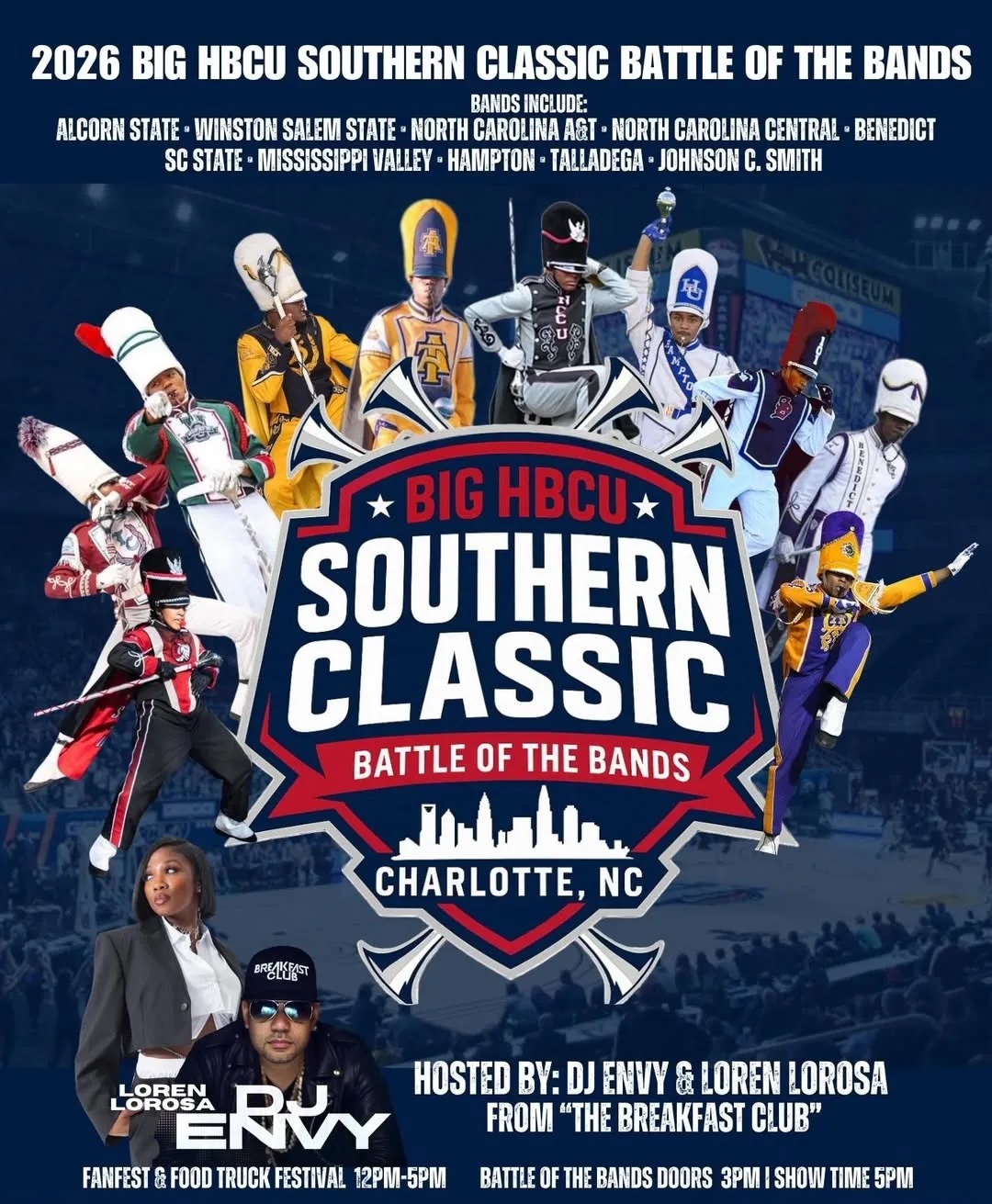 2026 Big Hbcu Southern Classic Battle Of The Bands